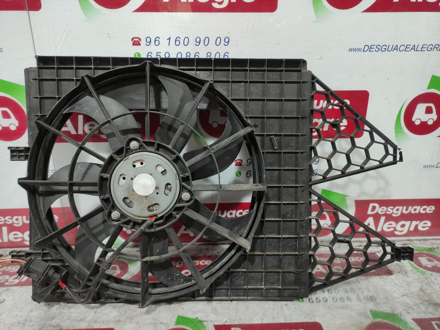 SKODA Fabia 2 generation (2010-2014) Diffuser Fan 6R0121217A 24807533 ...