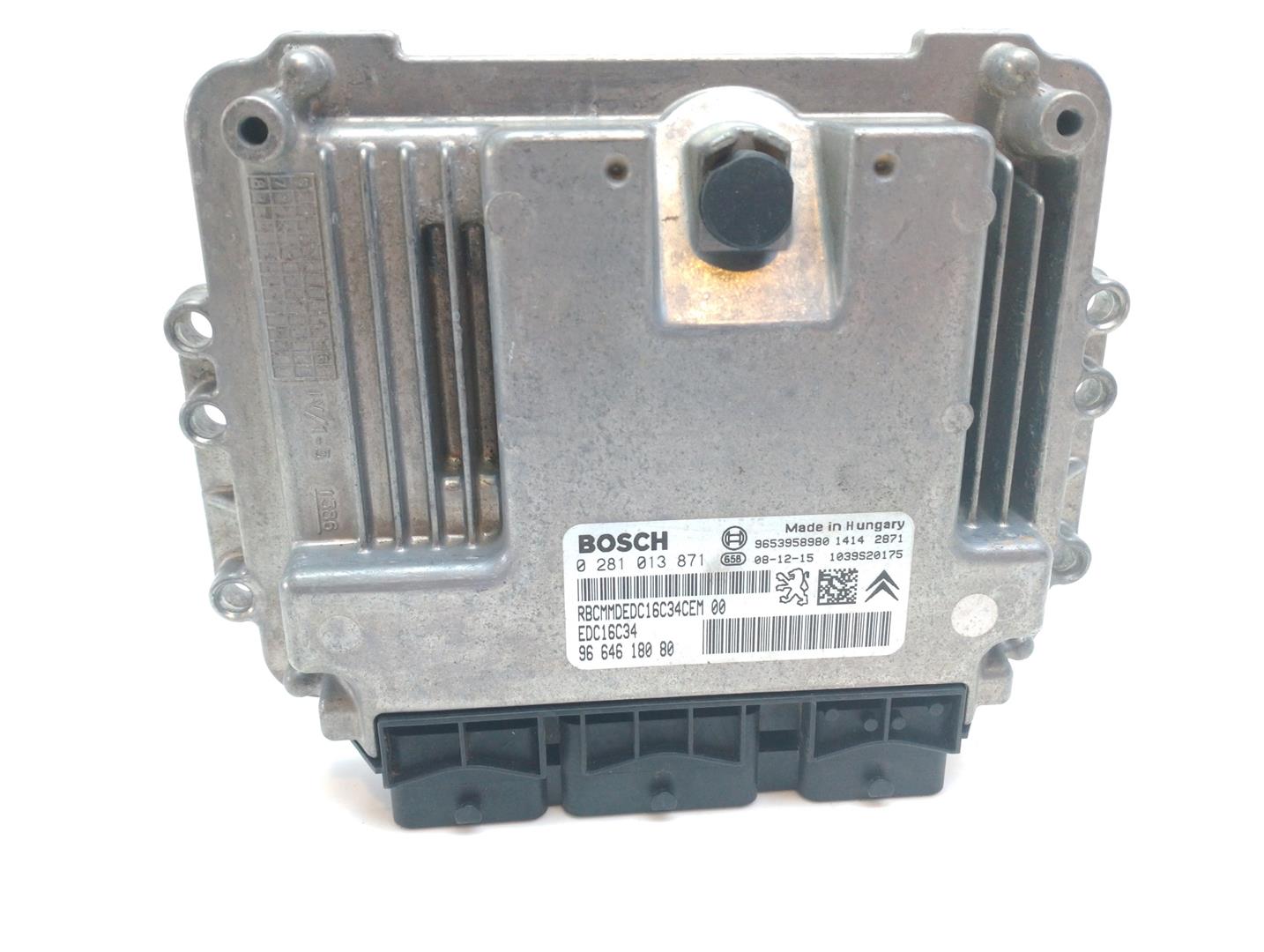 CITROËN Berlingo 1 generation (1996-2012) Engine Control Unit ECU ...