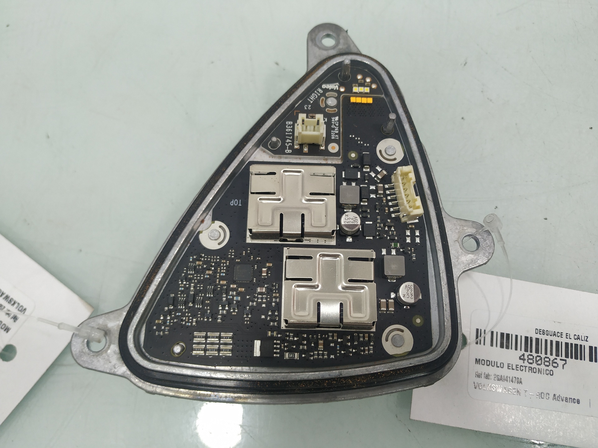 VOLKSWAGEN T-Roc 1 generation (2017-2024) Other Control Units ...