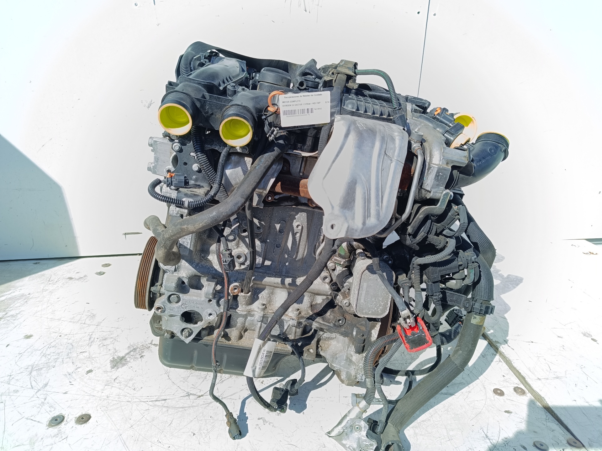CITROËN C4 Cactus 1 generation (2014-2024) Engine BH02 25209224 - Used ...